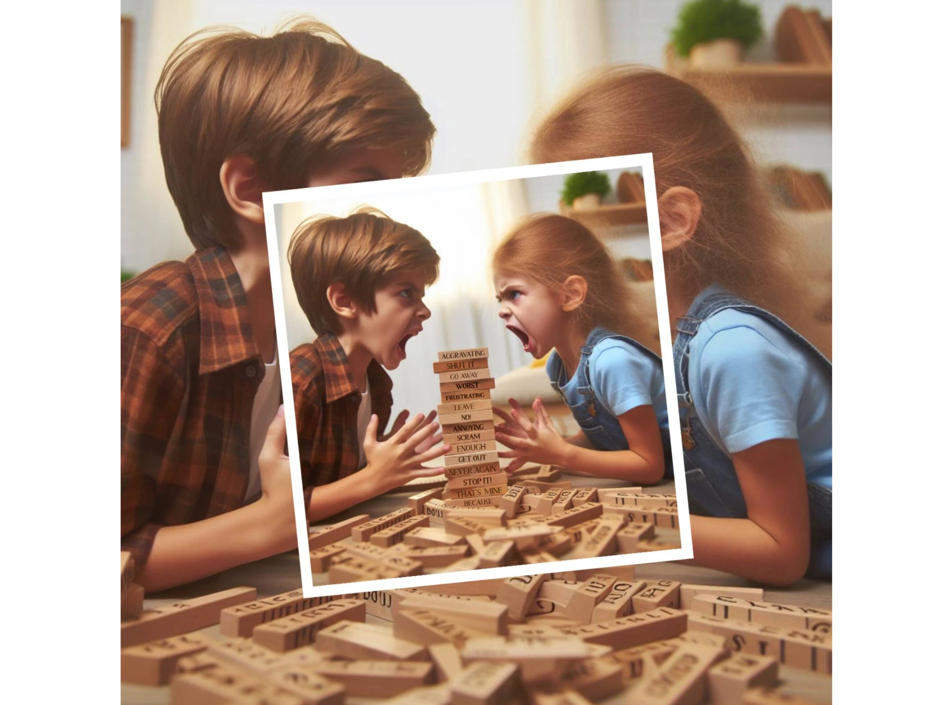 Sibling-rivalry-arguing-speech-therapy-vayeshev-shouting-bickering ...